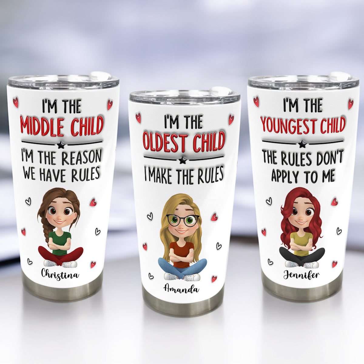 Who Makes The Rules 2 - Personalized Stainless Steel Tumbler – JOYMADE