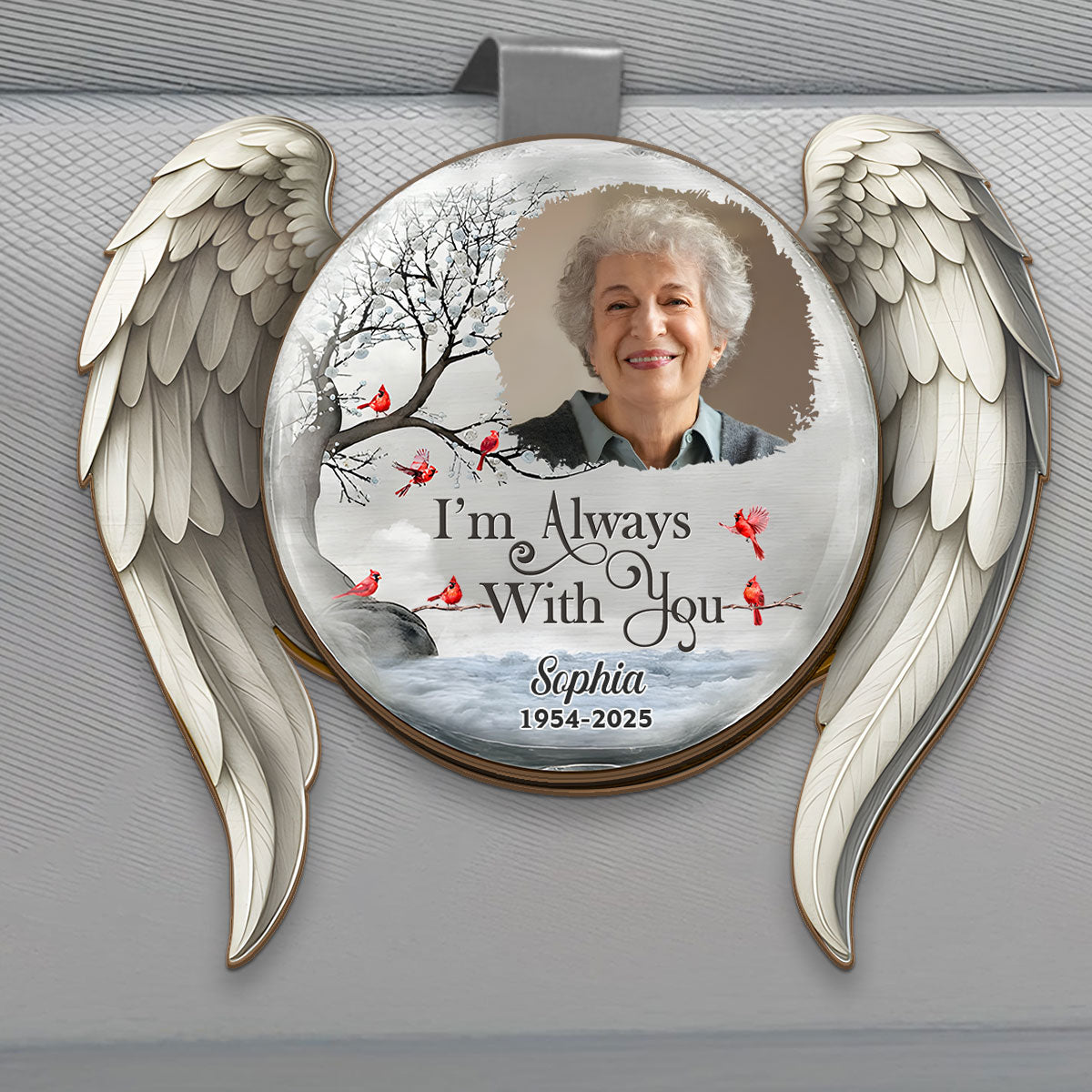 I'm Always With You - Personalized Car Visor Clip – JOYMADE