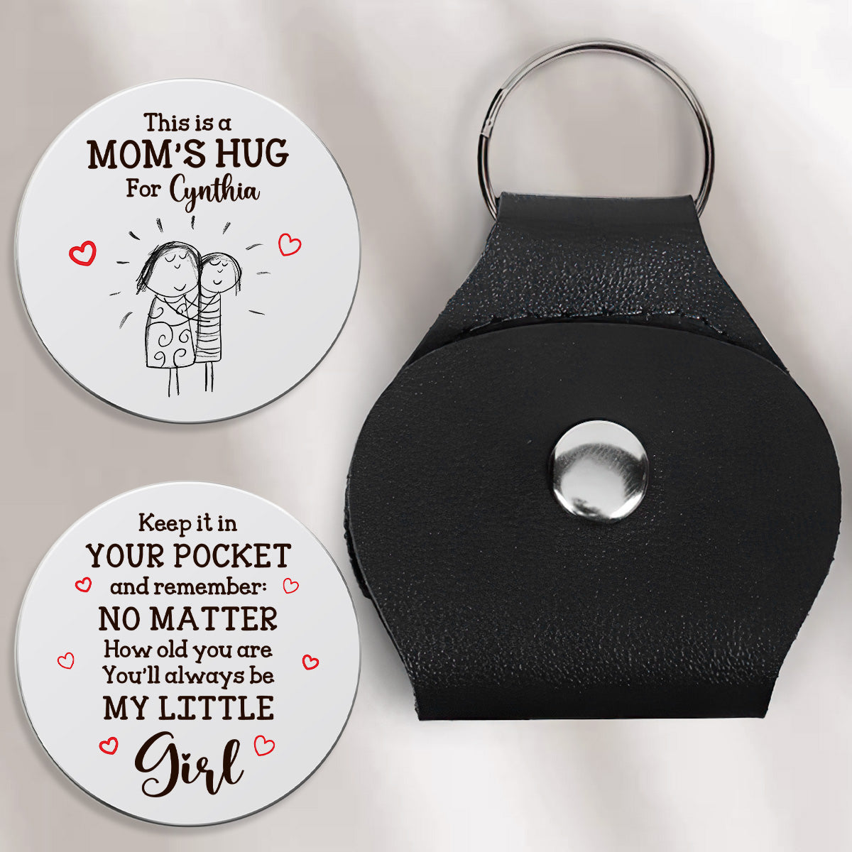 For A Special Daughter - Personalized Pocket Hug – JOYMADE