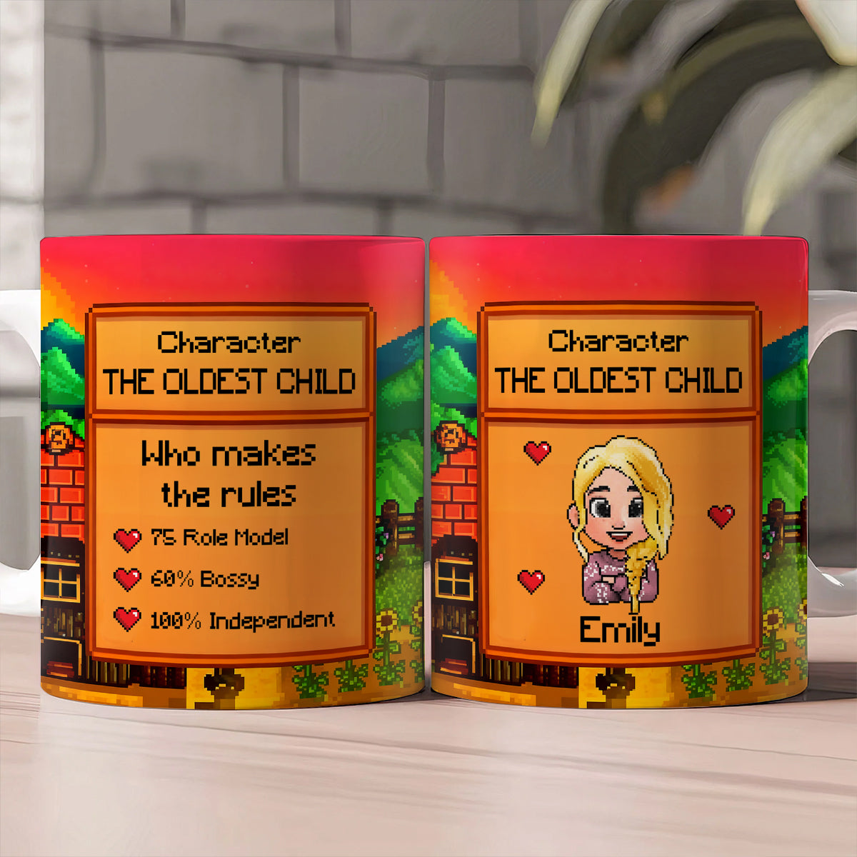 Who Makes The Rules Pixel Art - Personalized Ceramic Coffee Mug – JOYMADE