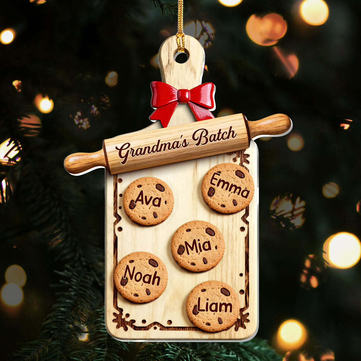 Grandma's Batch - Personalized 1-Layer Acrylic Ornament – JOYMADE